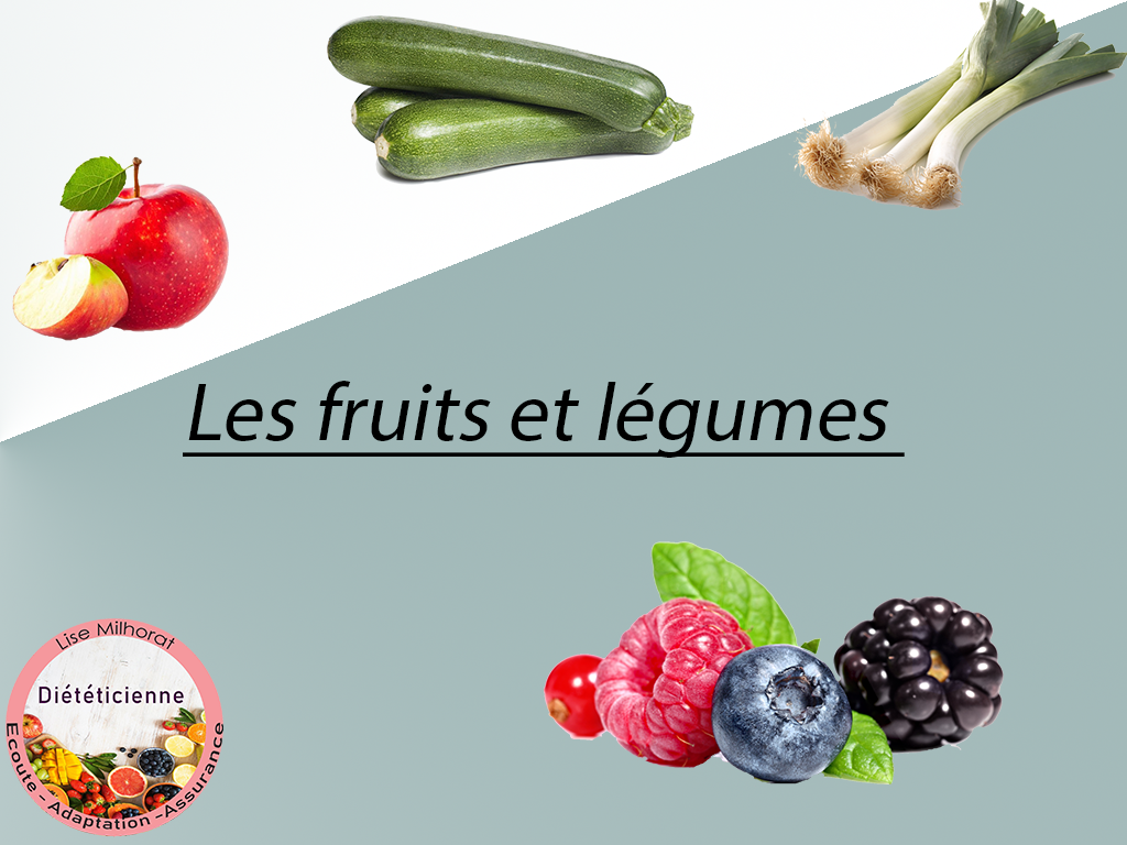Les fruits et légumes - Lise Diététique